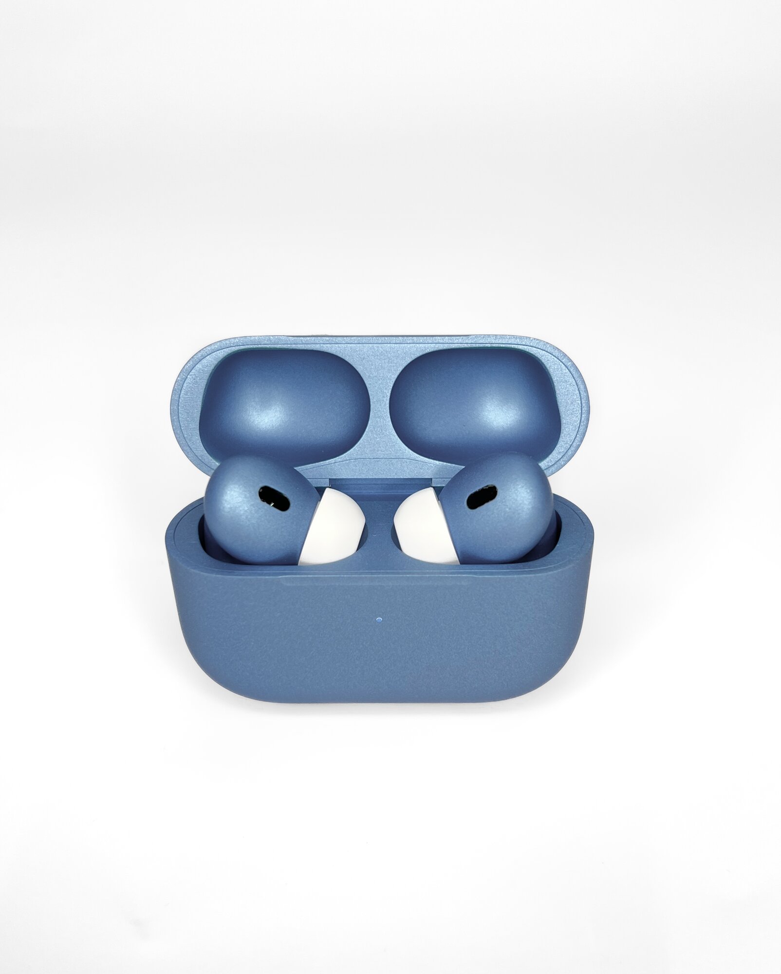 Наушники AirPods Pro 2 Color Type-C (2023) Синий Титан матовый (тотал)