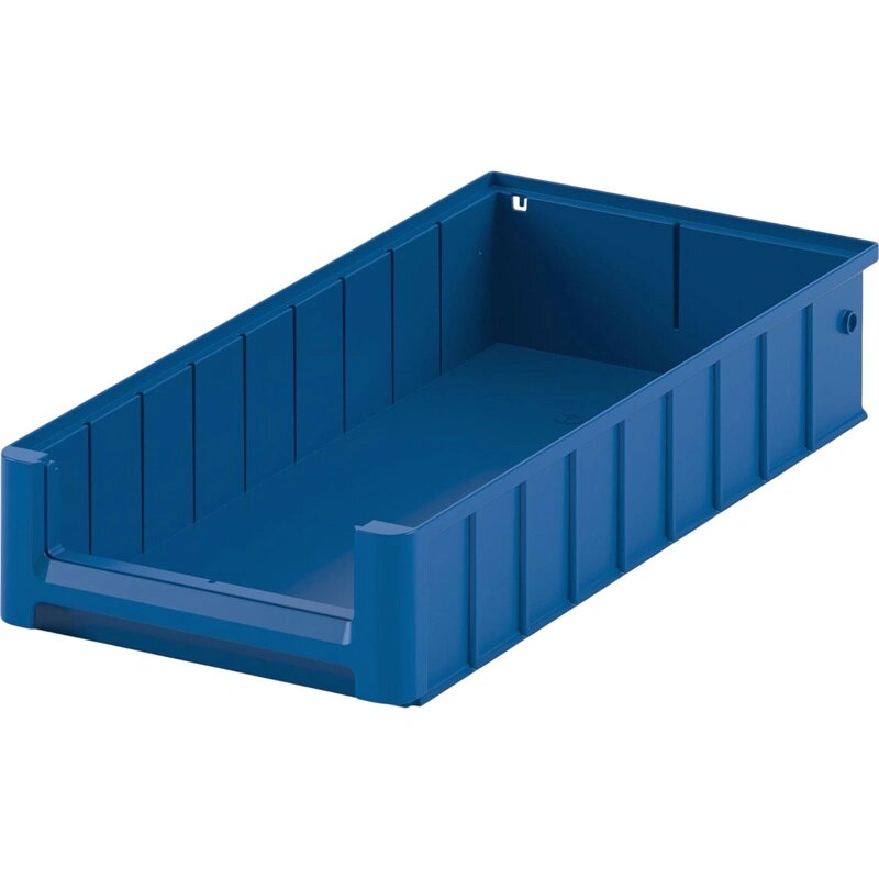Контейнер полочный SK 5209 сплошной, 500 х 234 х 90 синий с перегородками