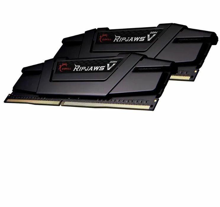 Оперативная память G.Skill RipJaws V (F4-3200C14D-64GVK) DIMM DDR4 64 ГБ - DDR4, 32 ГБ х 2 шт, 3200 МГц