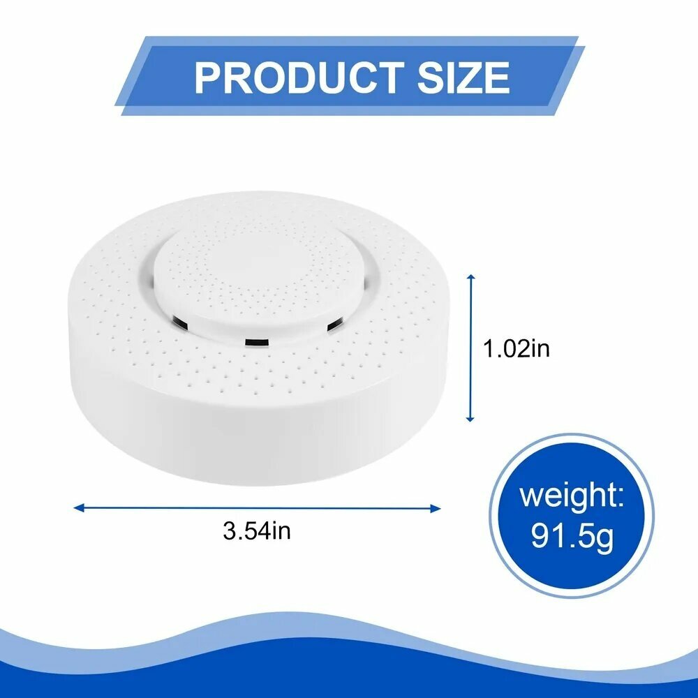 Датчик качества воздуха Zigbee Tuya 3.0 Air Housekeeper 5 в 1 (белый)