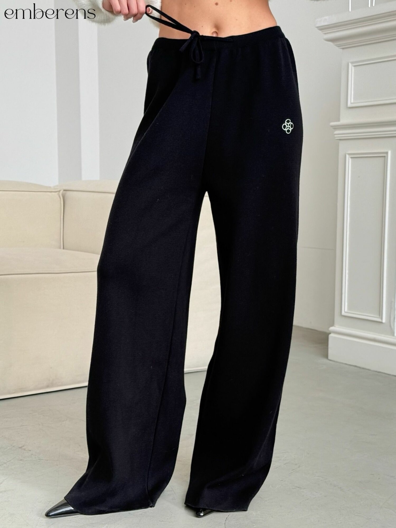 Брюки трубы Осень-зима 2025