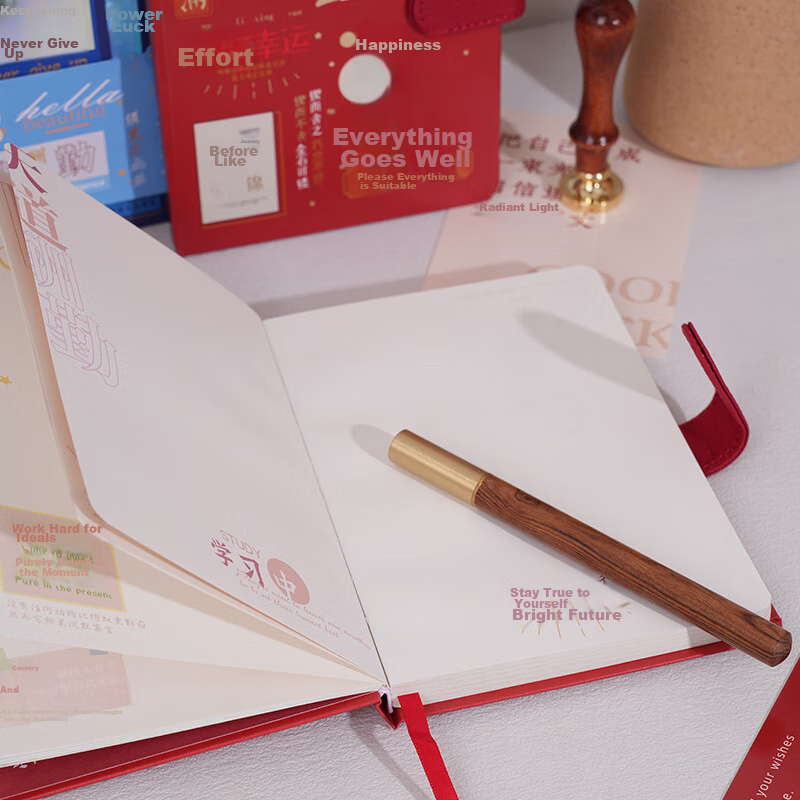 Tengxiong Back-To Gift, Bright Future Notebook, Student Stationery, High-Quality Journal, Diary, Planner, Motivational Graduation Party Favor, Gift for Classmates And Friends, Guaranteed Success