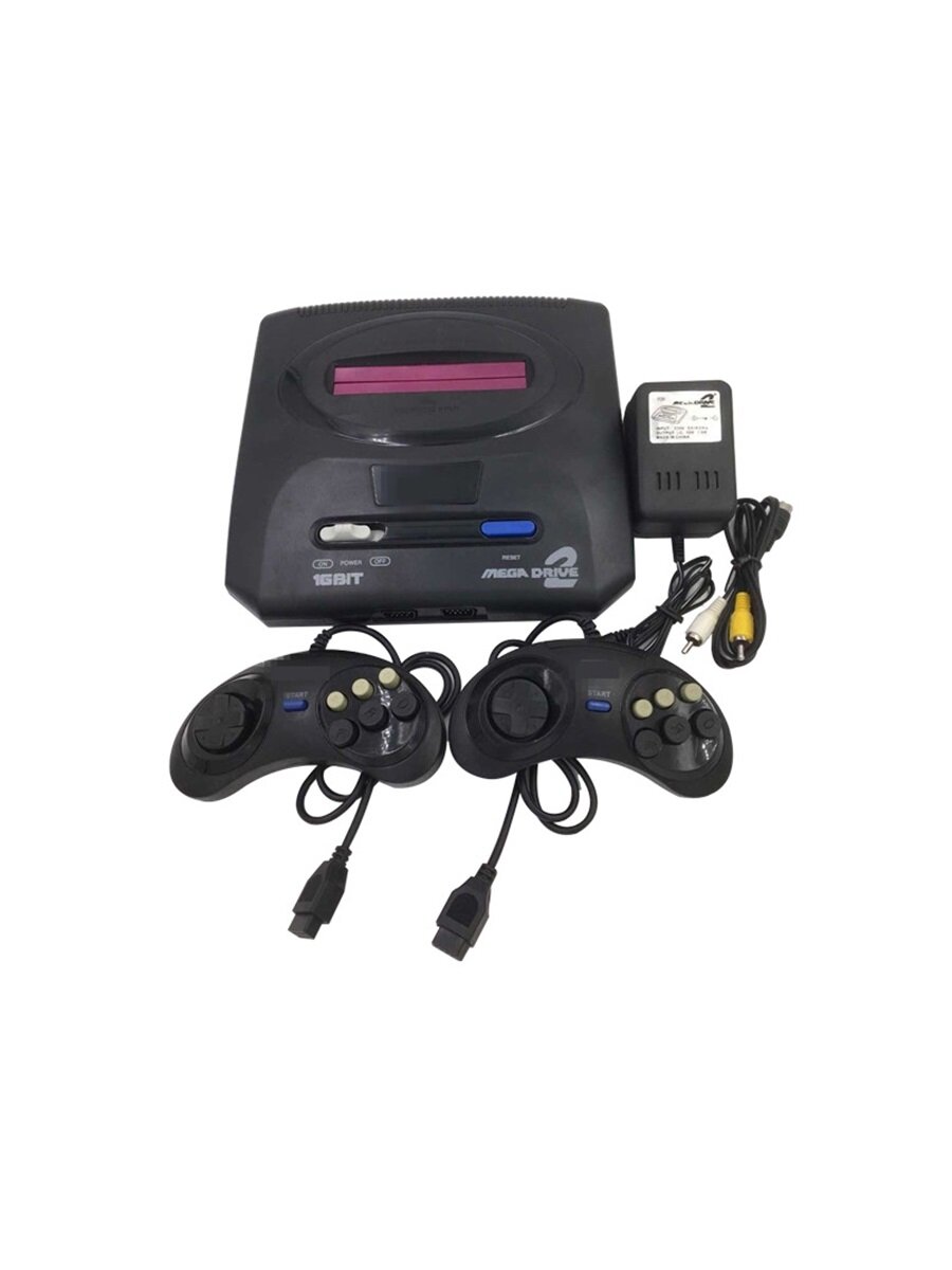 Ретро-16-битная игровая приставка для Sega Mega Drive 2 Старомодная игровая приставка MD (включает в себя 5 различных игр)