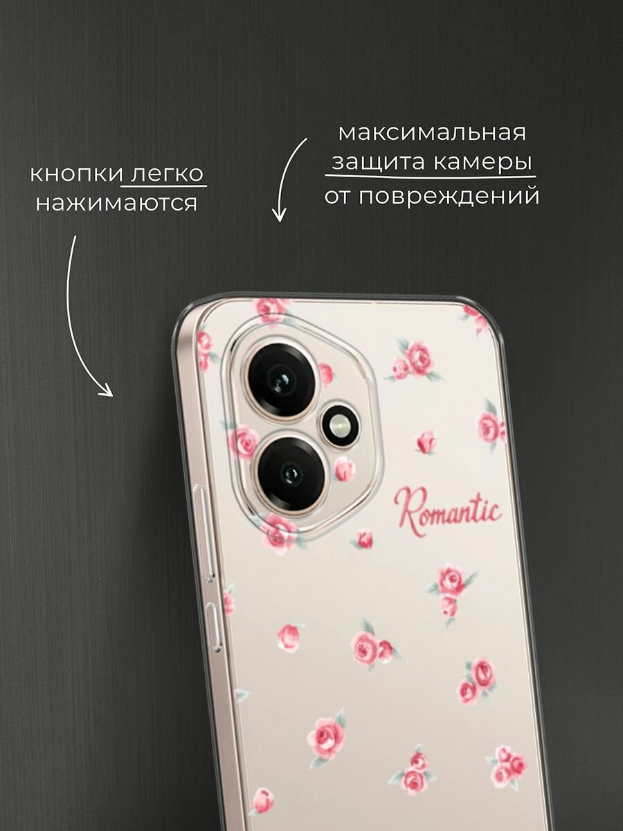 Чехол на Honor 400 / Хонор 400 с принтом "Romantic 3" — фото 1