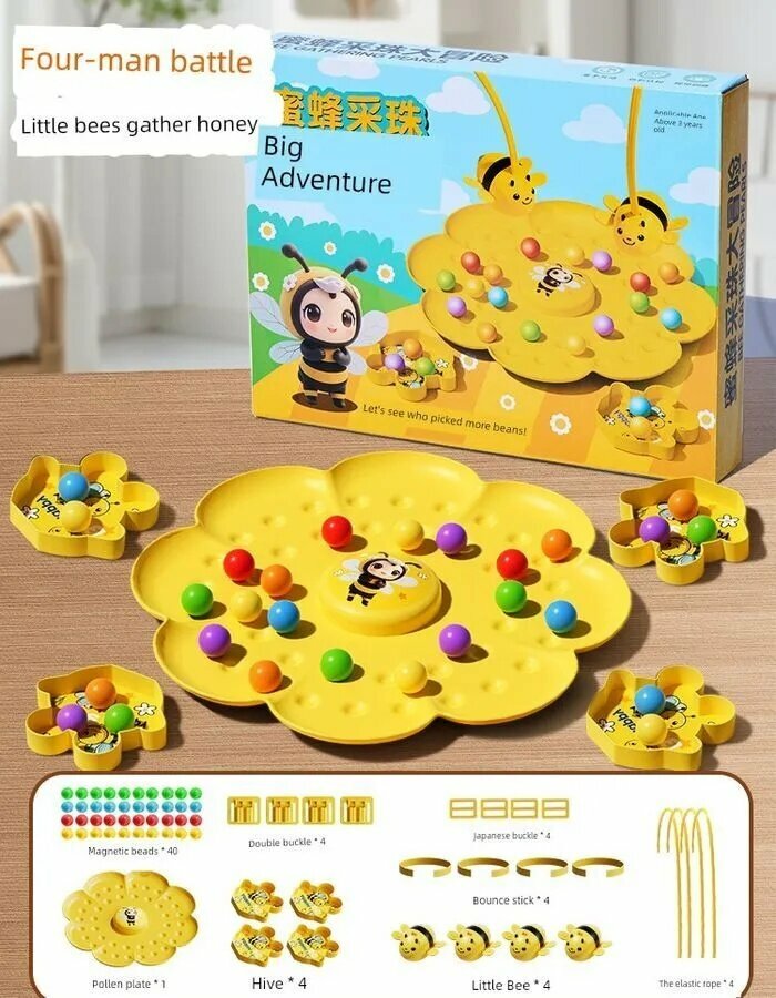 Развивающая игра Bee Honey: Битва на четверых (подарочная упаковка)
