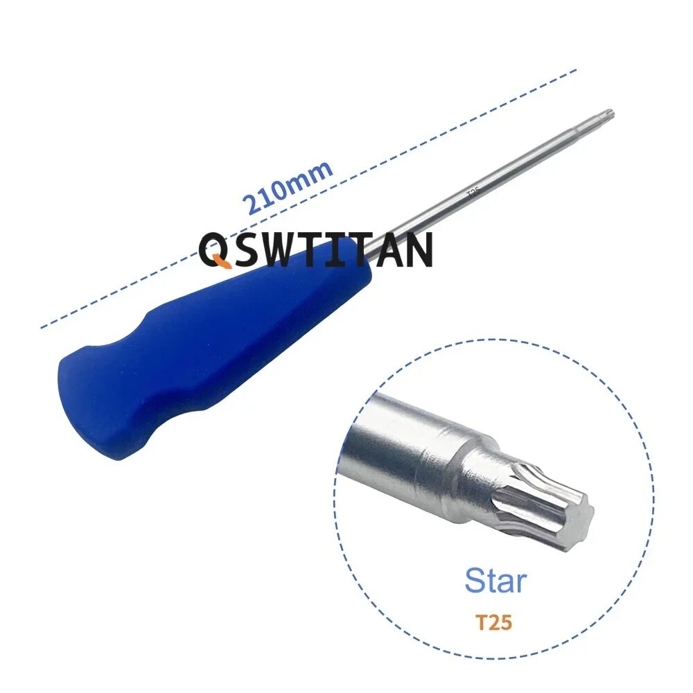 Отвертка Star T25 210mm, синяя