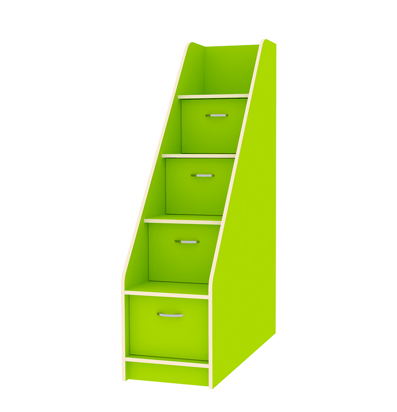 Лестница комод ФК Лайм