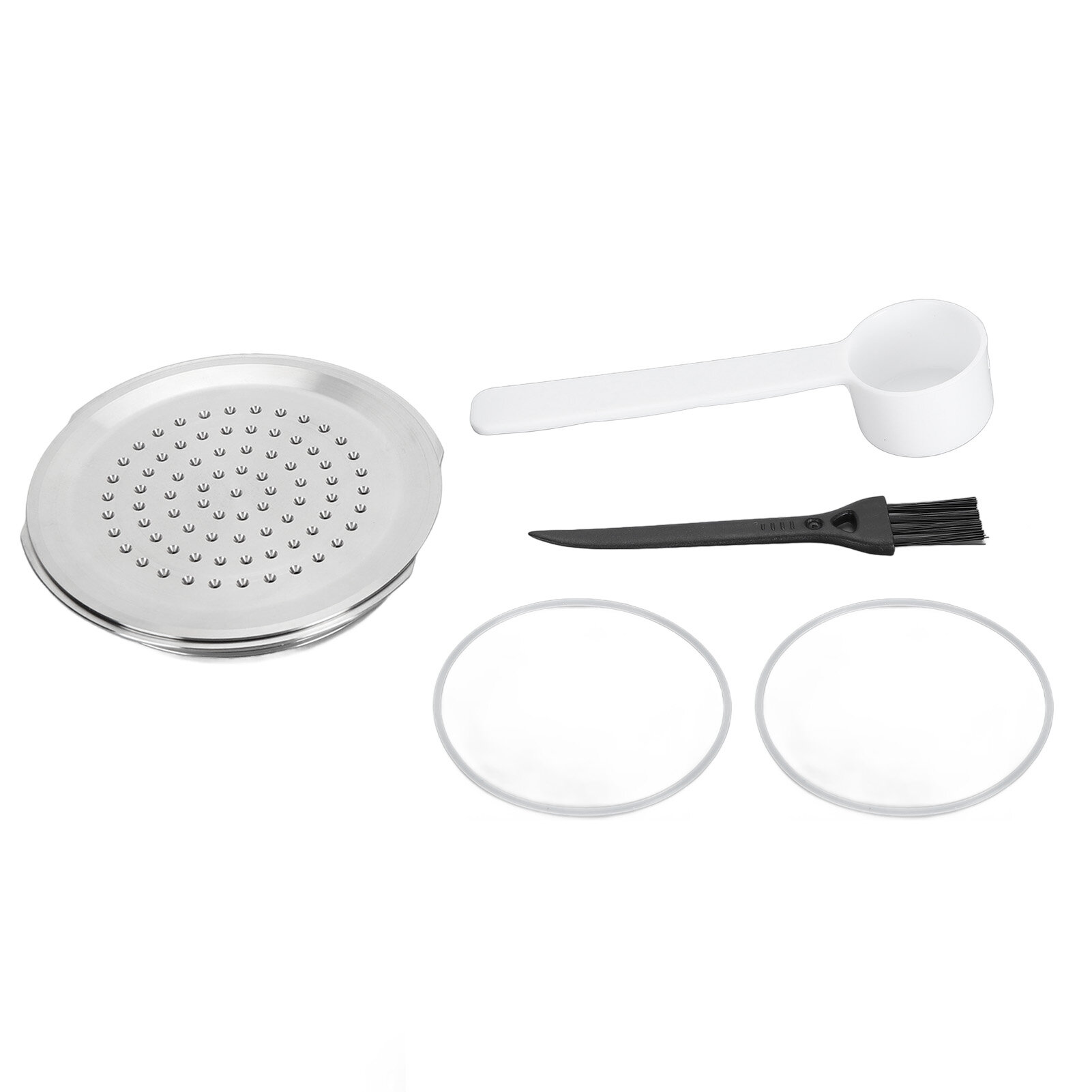 Портабелизованный кофейный капсул 304 Средство из нержавеющей стали. Фильтр капсулы с кистью и ложкой для кофеваров Senseo