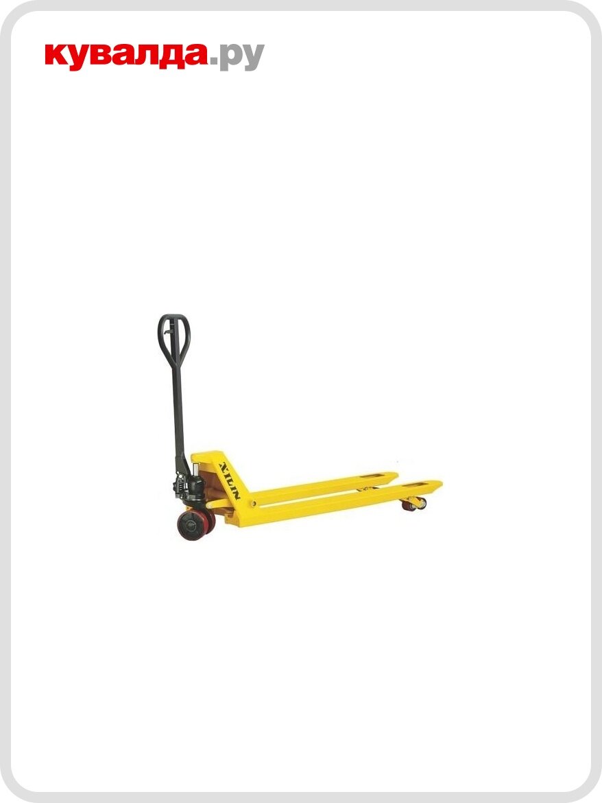 Тележка гидравлическая Xilin DF-III 2500 кг, полиуретановые колеса (1005149)