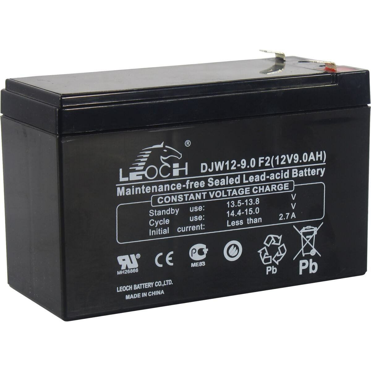 Аккумулятор Leoch/Star DJW12-9.0-F2 (12V, 9.0Ah) для UPS