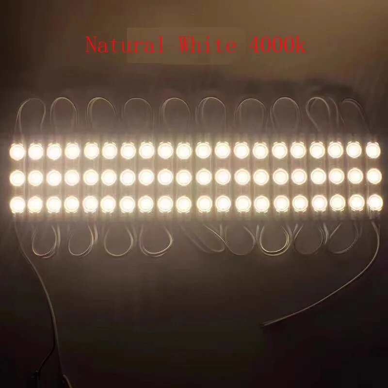 Светодиодный модуль JOYPINJ 20 шт, Natural White 4000k