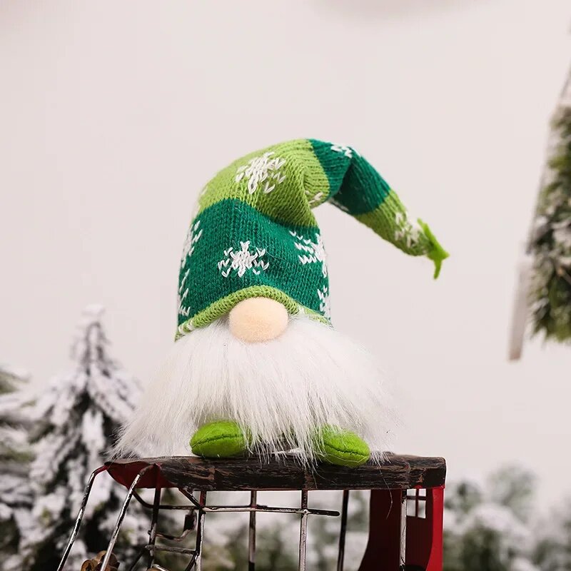 Светящийся гном из хлопка Зеленый, Green A