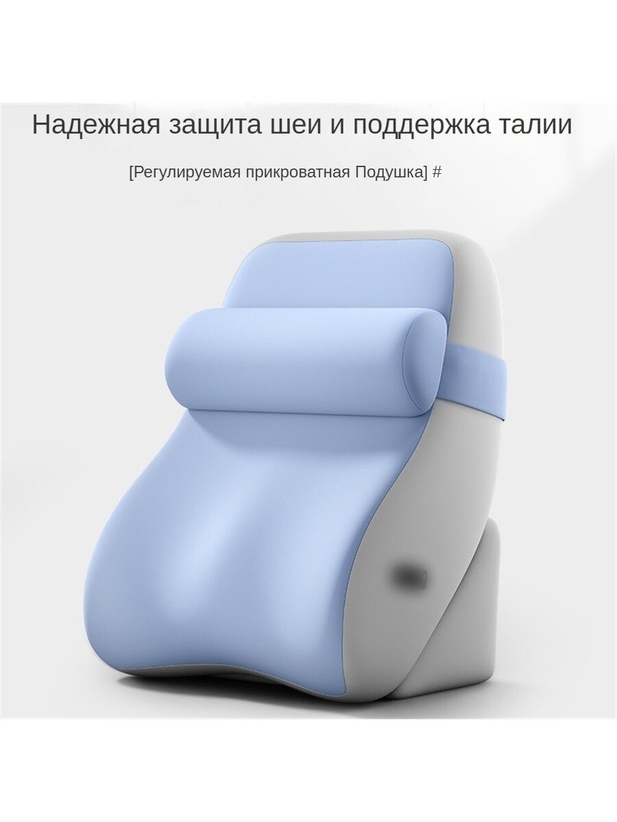 Подушка POE, с наполнителем из хлопка, на молнии, декоративная, 41 см x 41 см, синяя