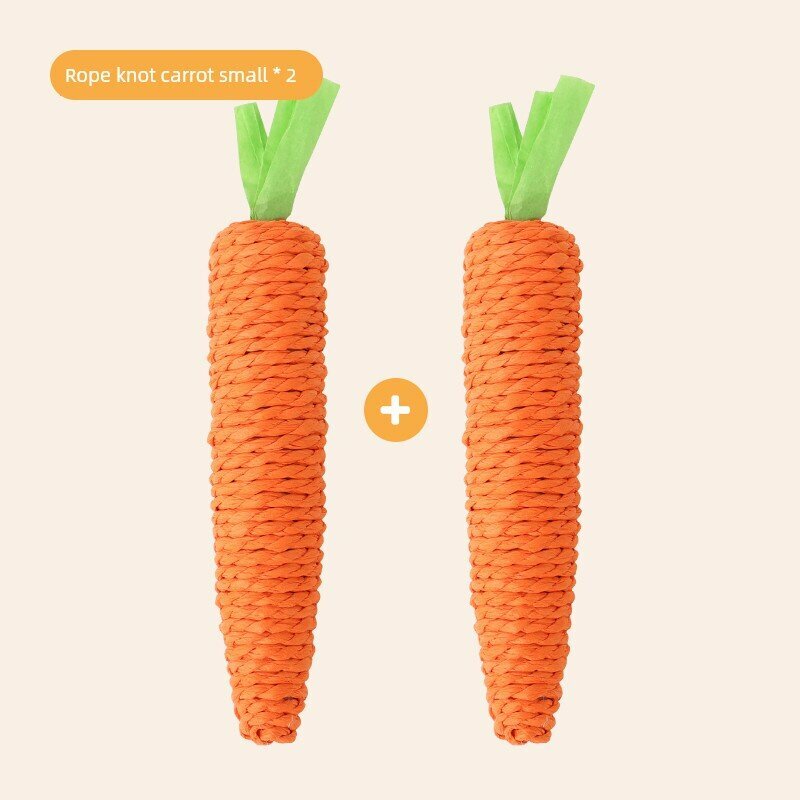 Игрушка для кошек: милая морковка для самостоятельных игр, снятия скуки, прочная, устойчивая к жеванию, для чистки