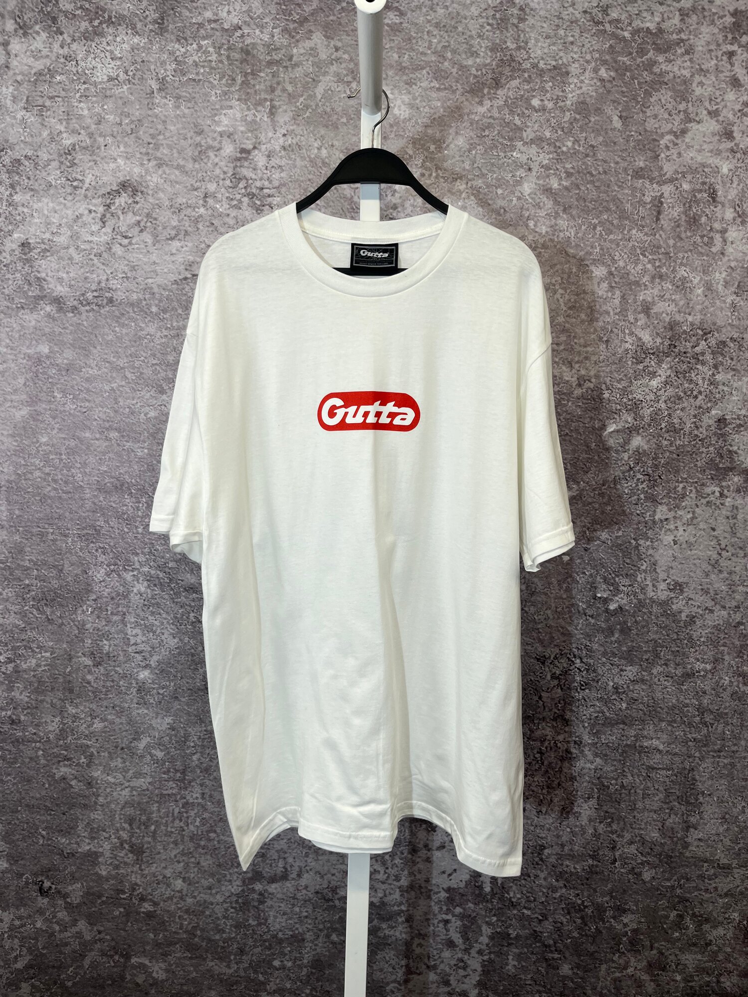Футболка GUTTA BOX LOGO TEE WHITE
