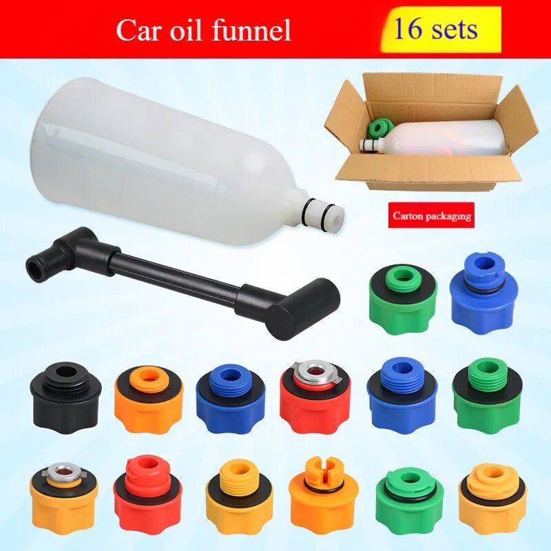 Воронка для замены масла, специальный набор инструментов для замены масла в автомобиле, воронка для заправки, инструмент для обслуживания автомобиля