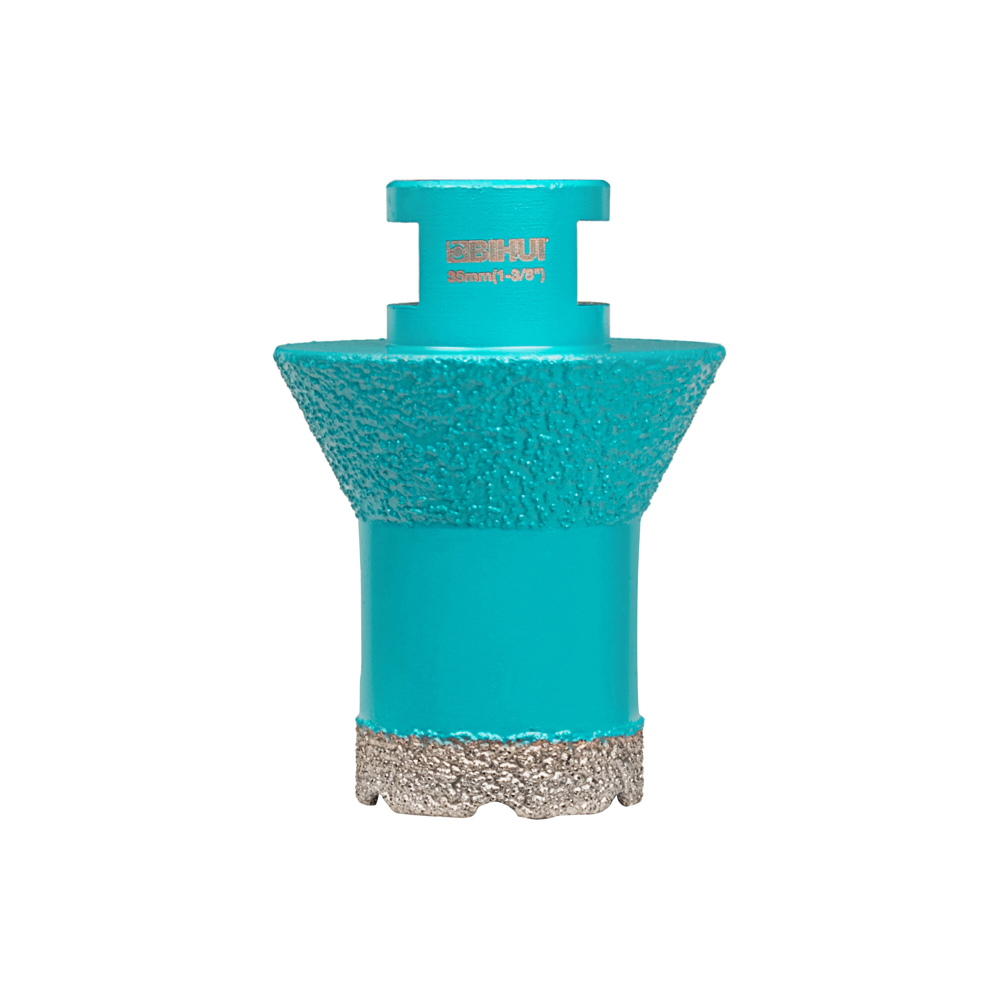 Коронка-фреза алмазная BIHUI, 35-55мм, бирюзовая, арт. DMM35