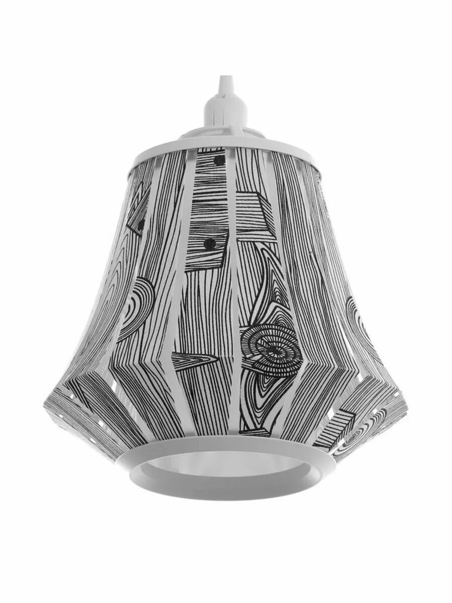 Настенный светильник с текстильными абажурами