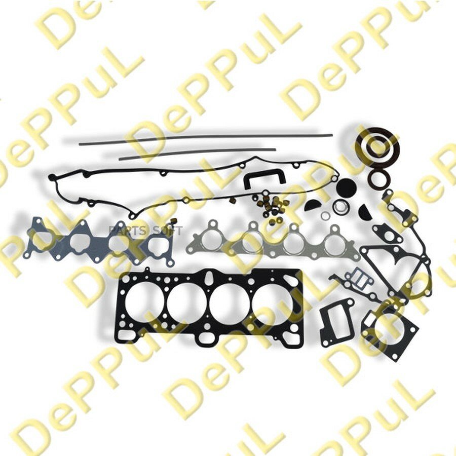 Комплект прокладок двигателя от официального дистрибьютора, DEPPUL, артикул DEBZ0825