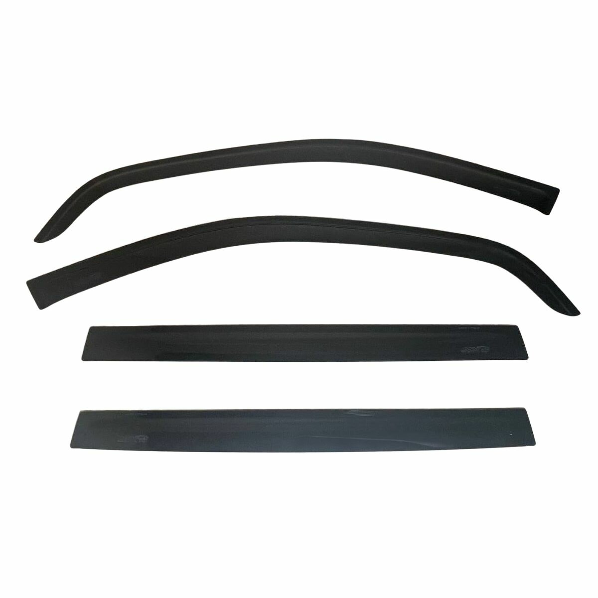 Дефлектор двери (ветровики) для Lada Largus / Ларгус (с удлиненными передними ветровиками)