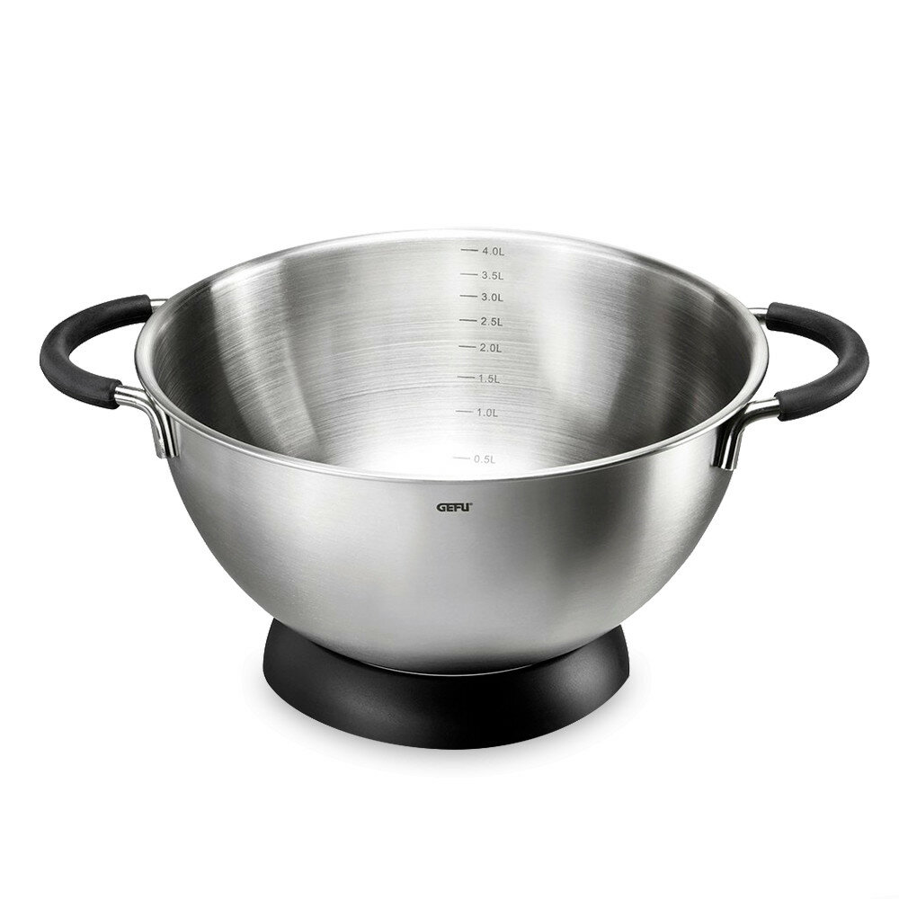 Емкость для смешивания, 24 см, нержавеющая сталь, пластик, силикон 28140