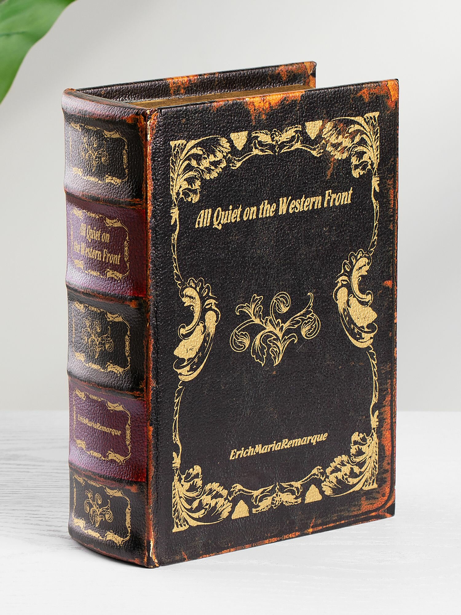 39-060/2 Шкатулка в виде книги 14см х 6см х 20см, мдф, Glasar