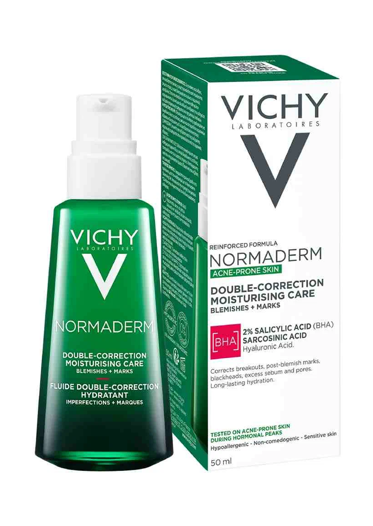 Vichy Нормадерм Корректирующий уход двойного действия для проблемной кожи 50мл