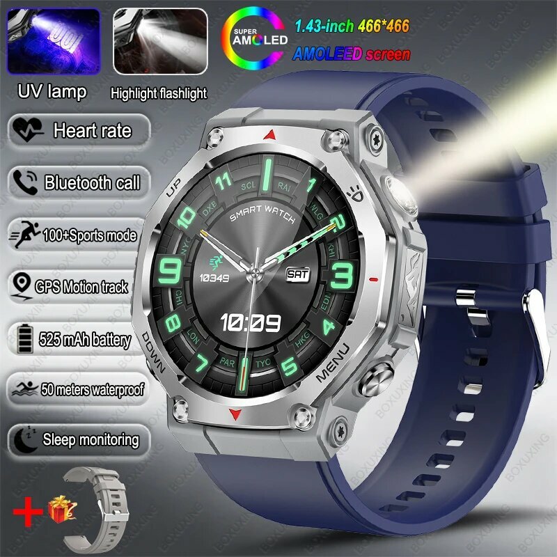 Умные часы T-Rex 3 Ultra Blue 1 GPS