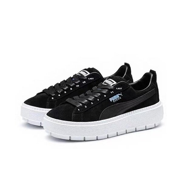 Кроссовки PUMA Platform Trace, размер EU 37 стопа (23CM), черный — фото 1