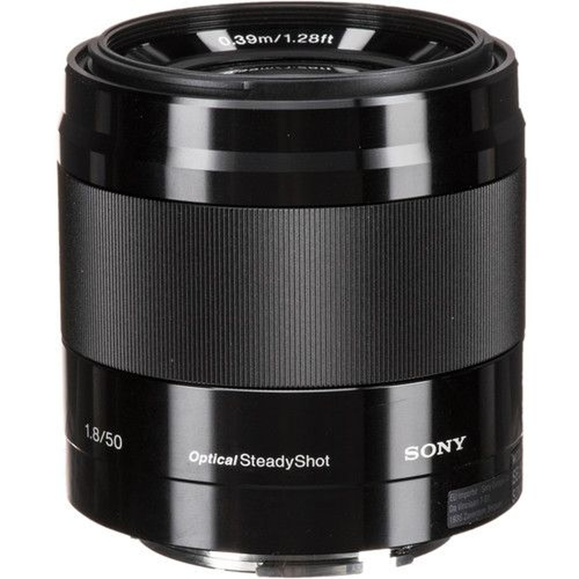 Объектив Sony SEF 50MM F1.8, автофокус, 7 лепестков диафрагмы, черный