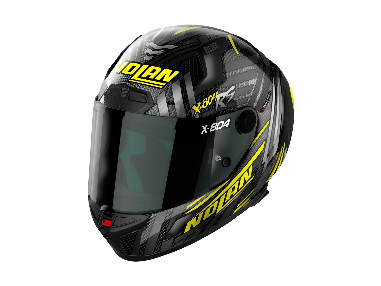 Мотошлем X-LITE X-804 RS ULTRA CARBON (2024) Spectre 019, черно-желтый, L