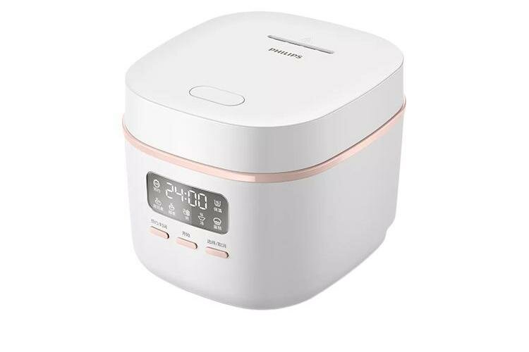 Рисоварка PHILIPS HD3063 многофункциональная, 1,8 л, белая, управление одним касанием, задержка стар