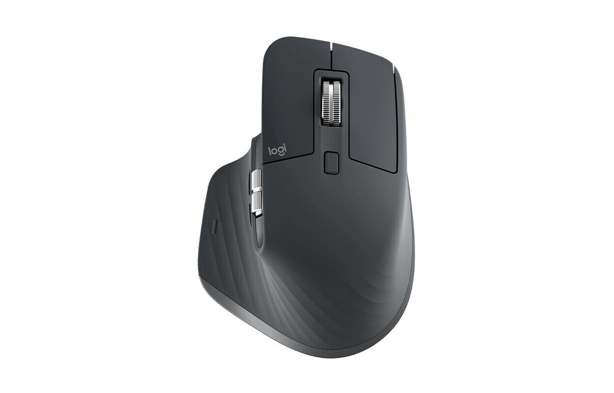 Проводная и Bluetooth‑мышь Logitech MX Master 3S, черная, 8000 DPI, свободное и точное отслеживание
