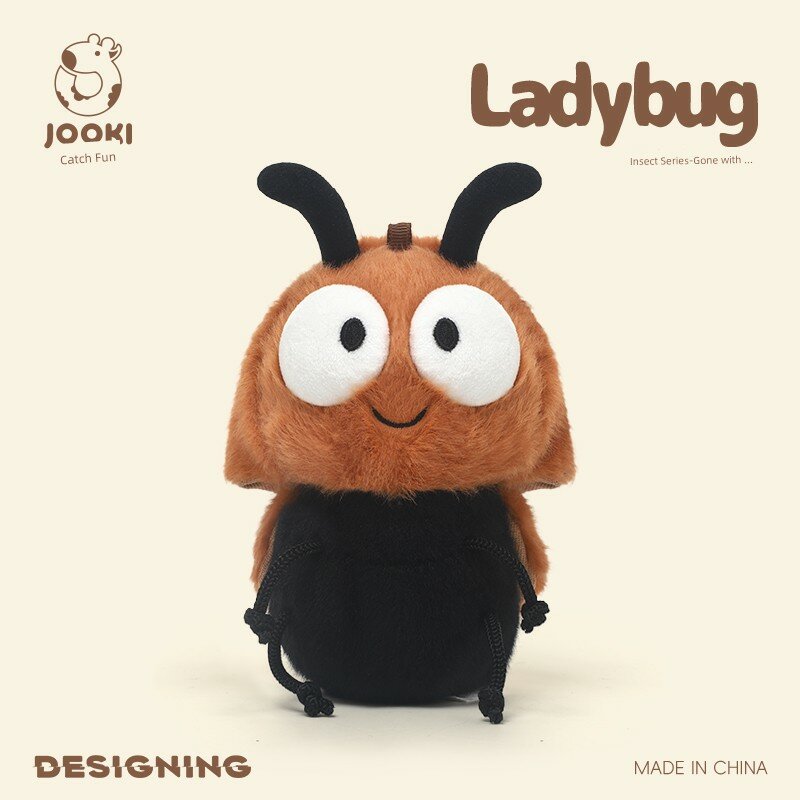 Забавная плюшевая игрушка-комар, необычная кукла-подушка для сна, подарок на день рождения для девочек Божья