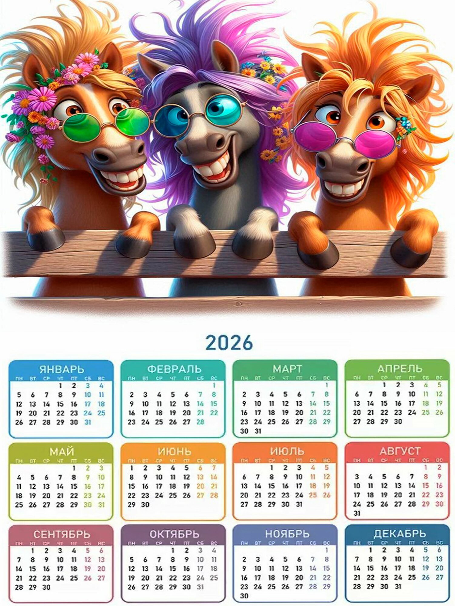 Календарь 2026