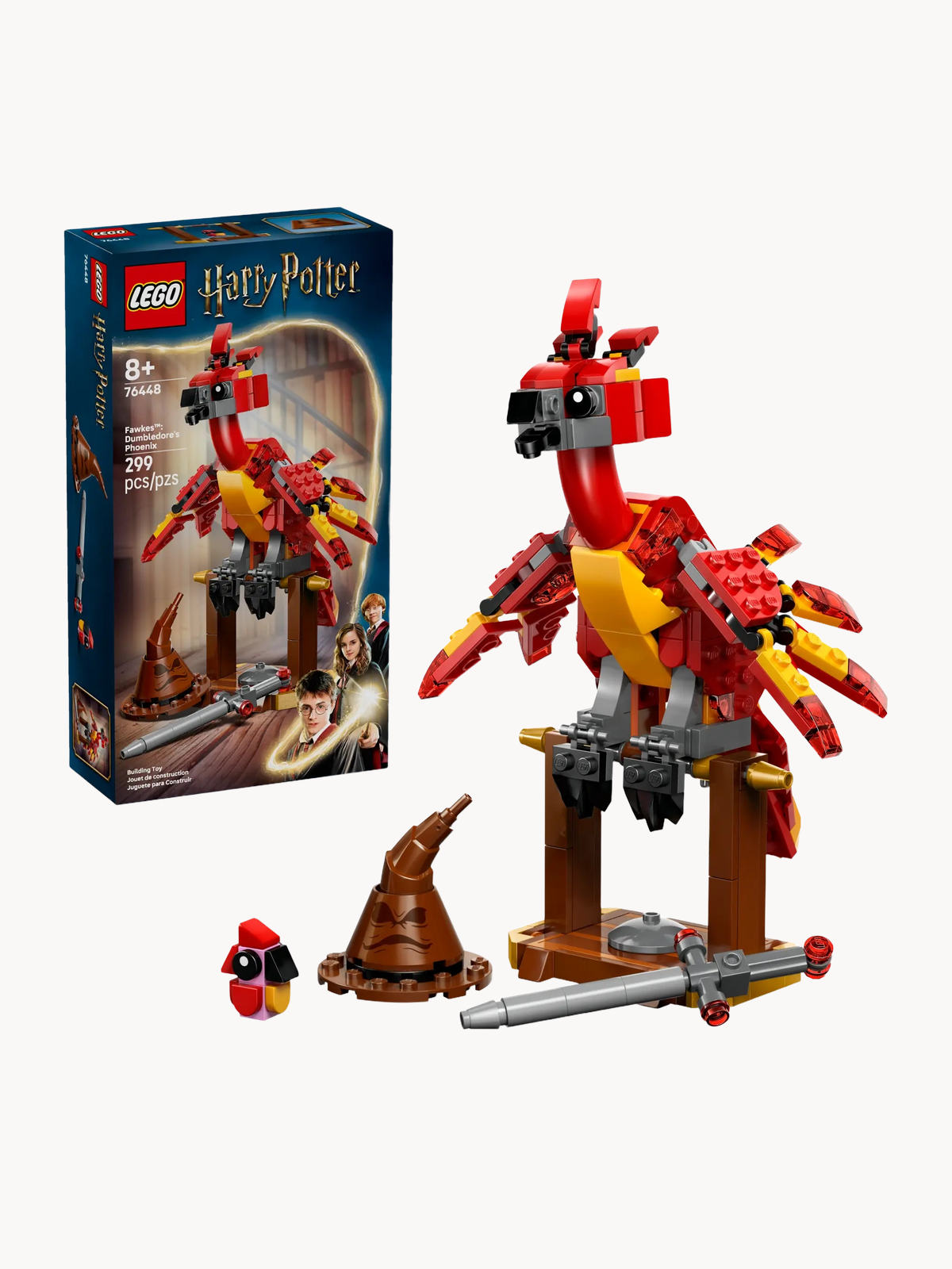 Конструктор LEGO Harry Potter 76448 Феникс Дамблдора - Фоукс, 299 дет.