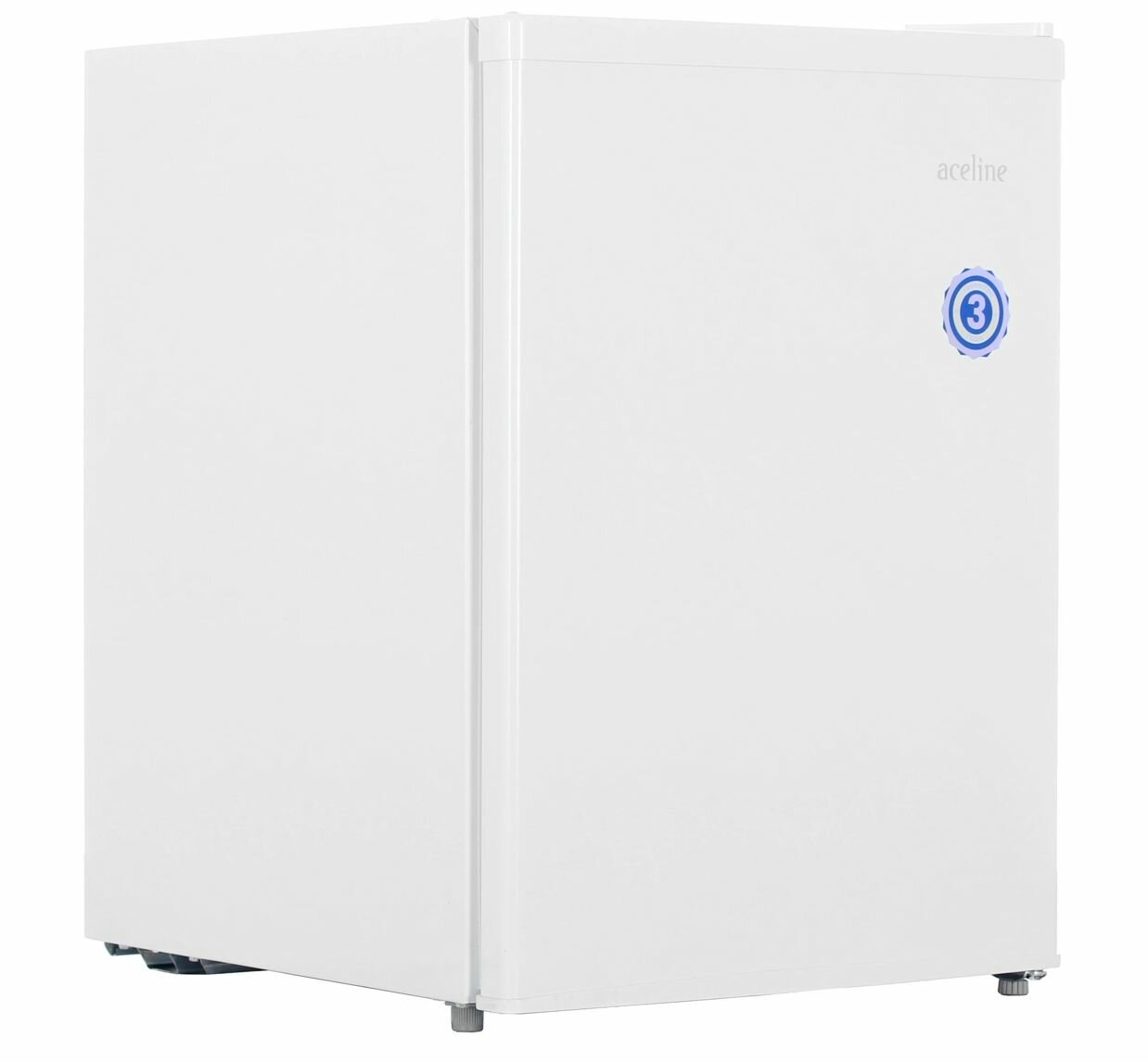 Однодверный мини холодильник компактный, белый, 65 л, 1 шт.