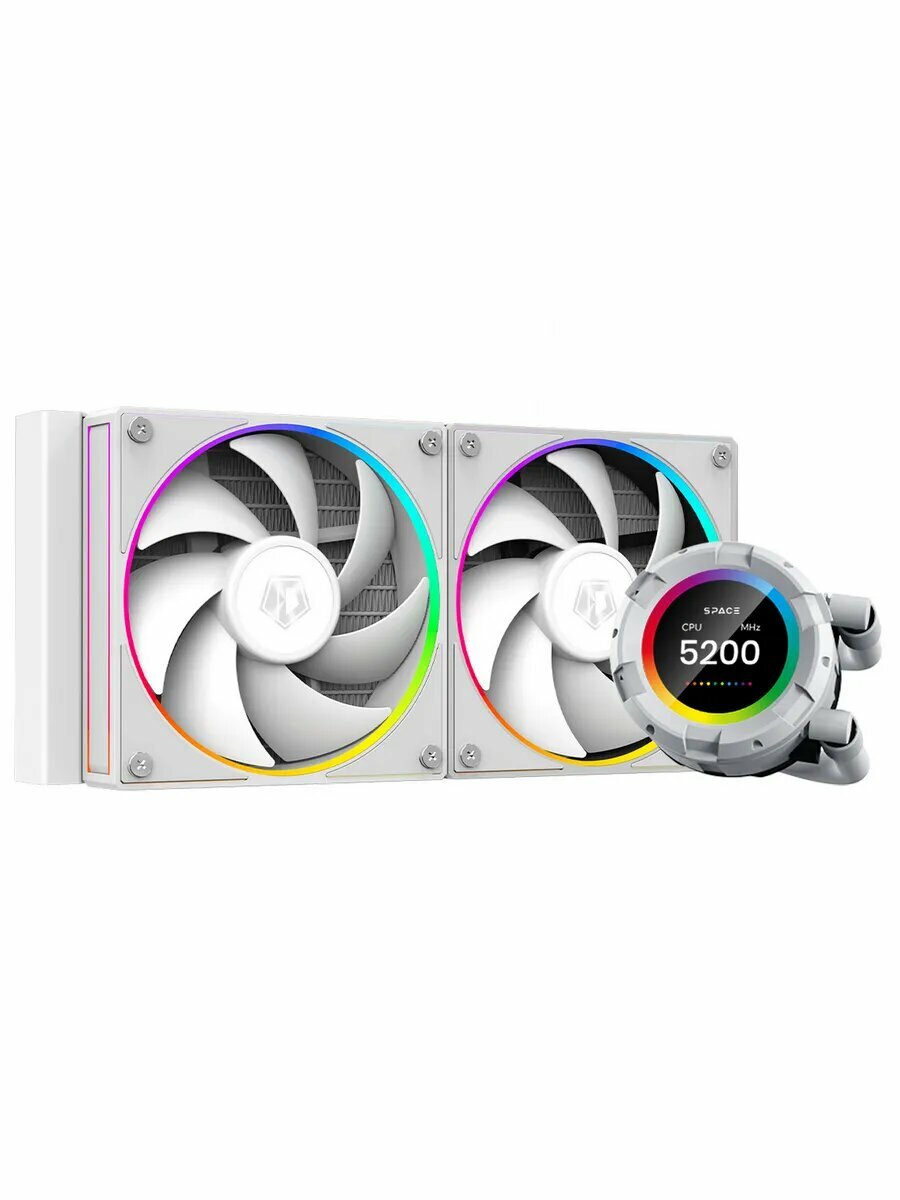 Жидкостное охлаждение SL240 WHITE Белый (SL240_WHITE)