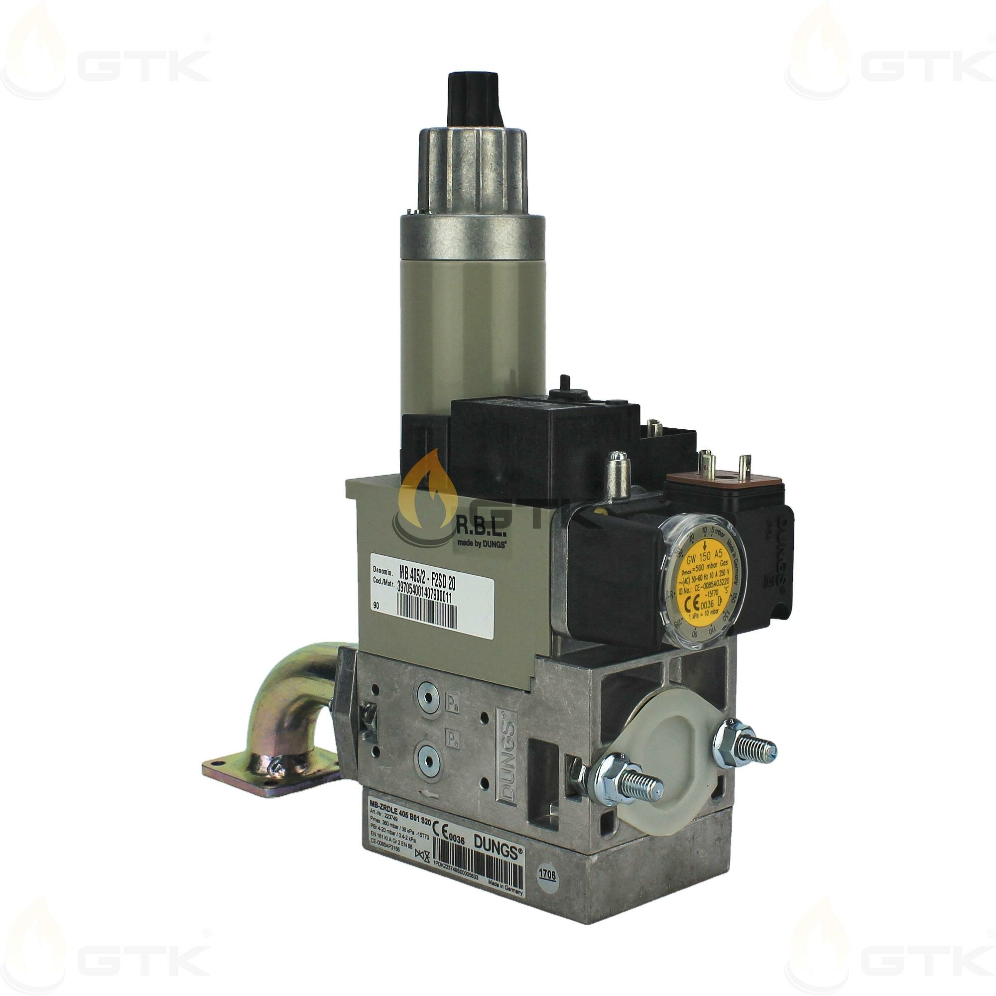 Газовая рампа Riello MBZRDLE 405 B01 S20 B, 3970540