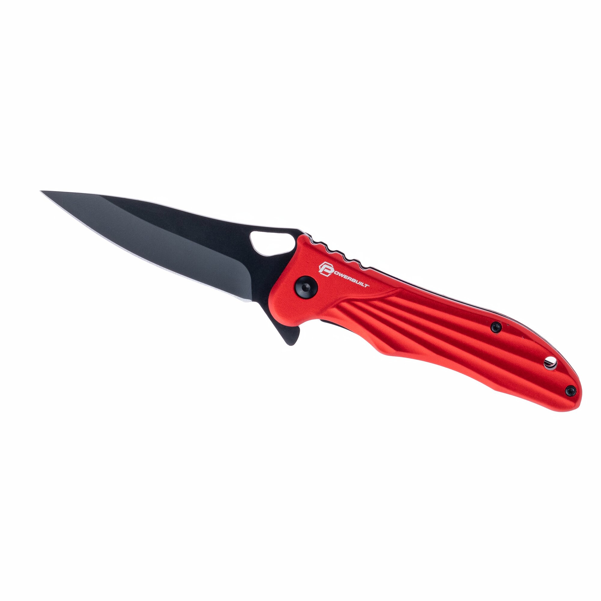 Нож складной с клинком Drop Point 195 мм POWERBUILT