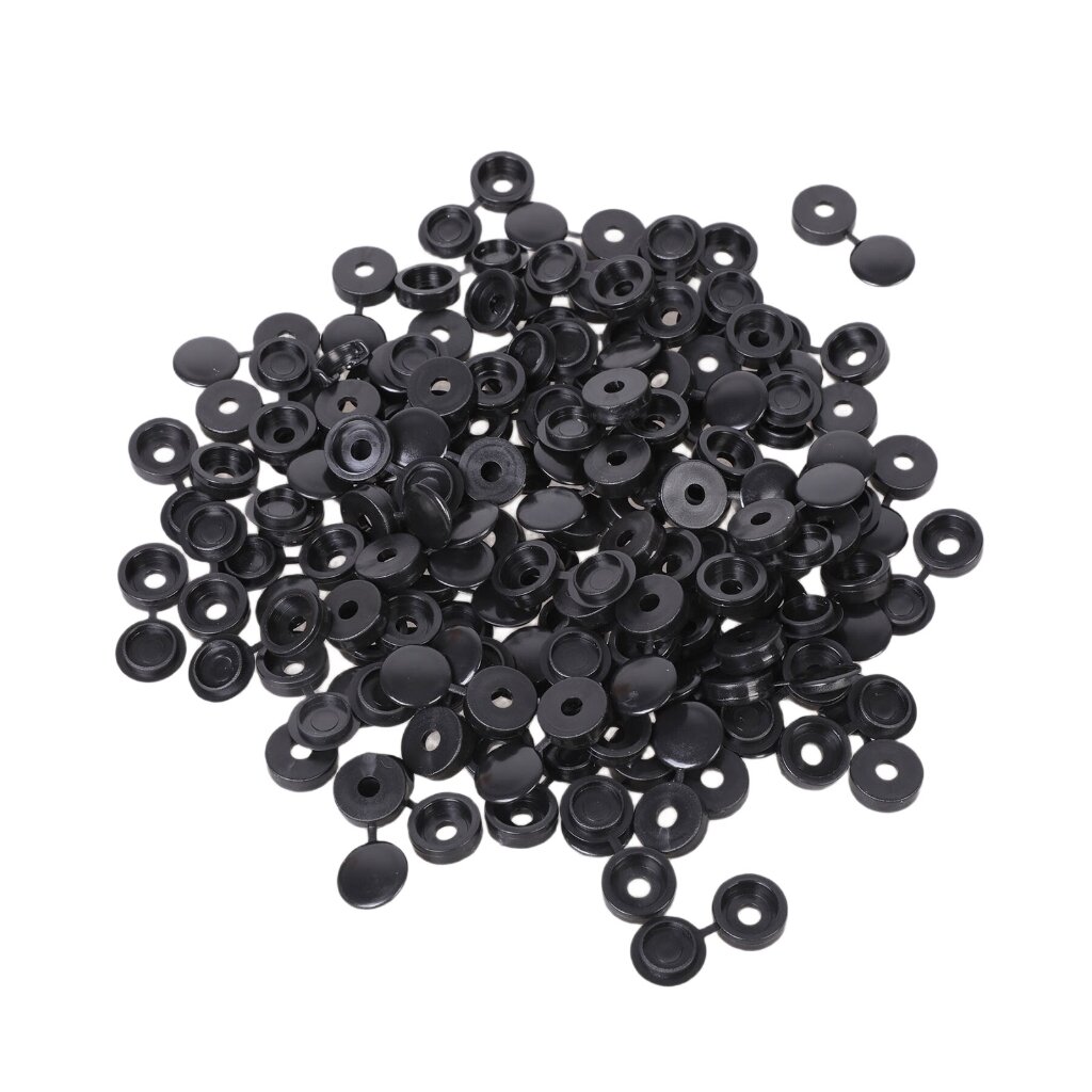 100шт Пластиковый винт Декоративная крышка Крестовины Винт Откидная крышка Откидные Винты Крышка крышки Откидные Защелкивающиеся крышки Прочные