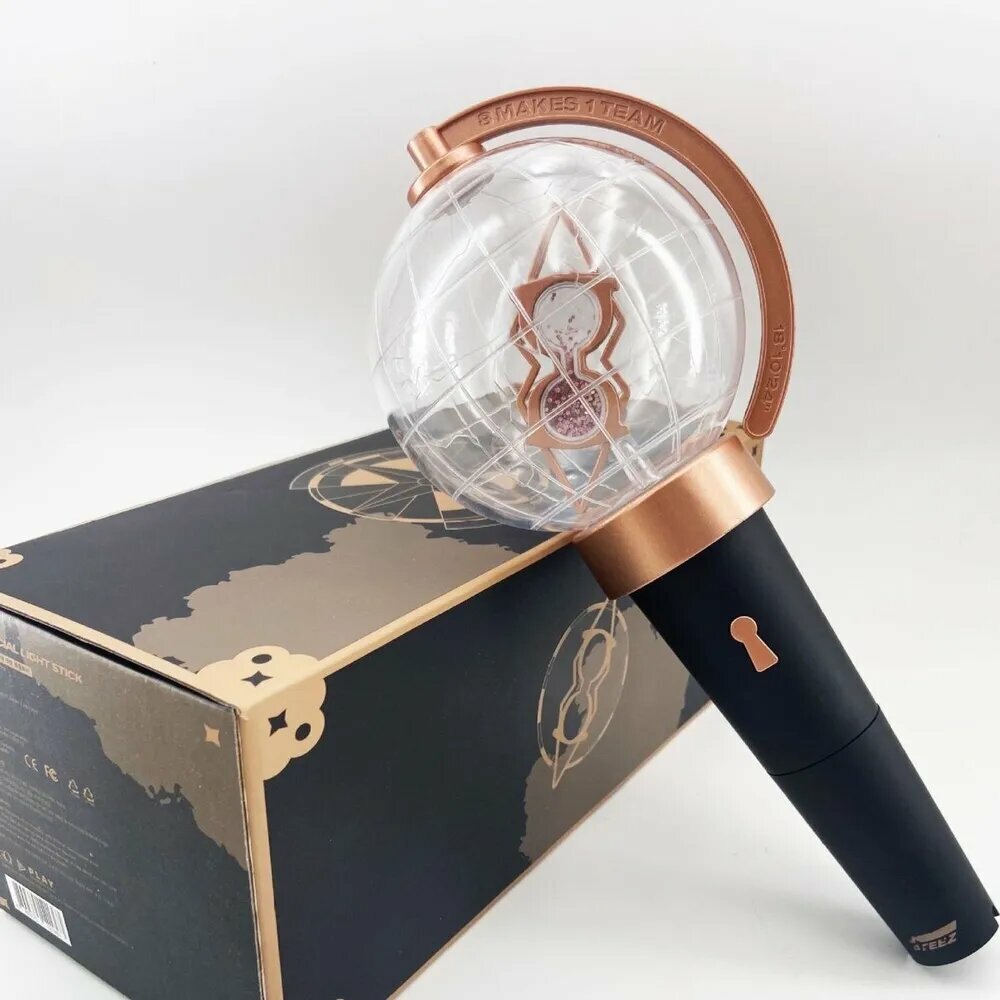Лайтстик ATEEZ земной шар лайстик k-pop стрей кидс lightstick кпоп с карточками