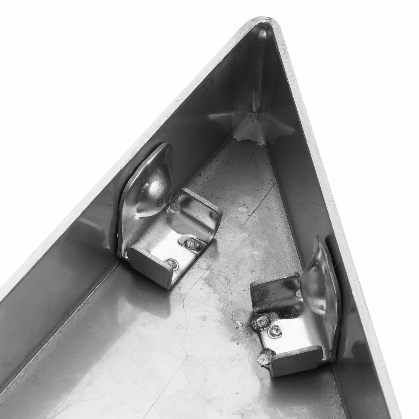 Комплект сливного трапа для пола Треугольный угловой слив из нержавеющей стали 304 для душевой комнаты и ванной комнаты