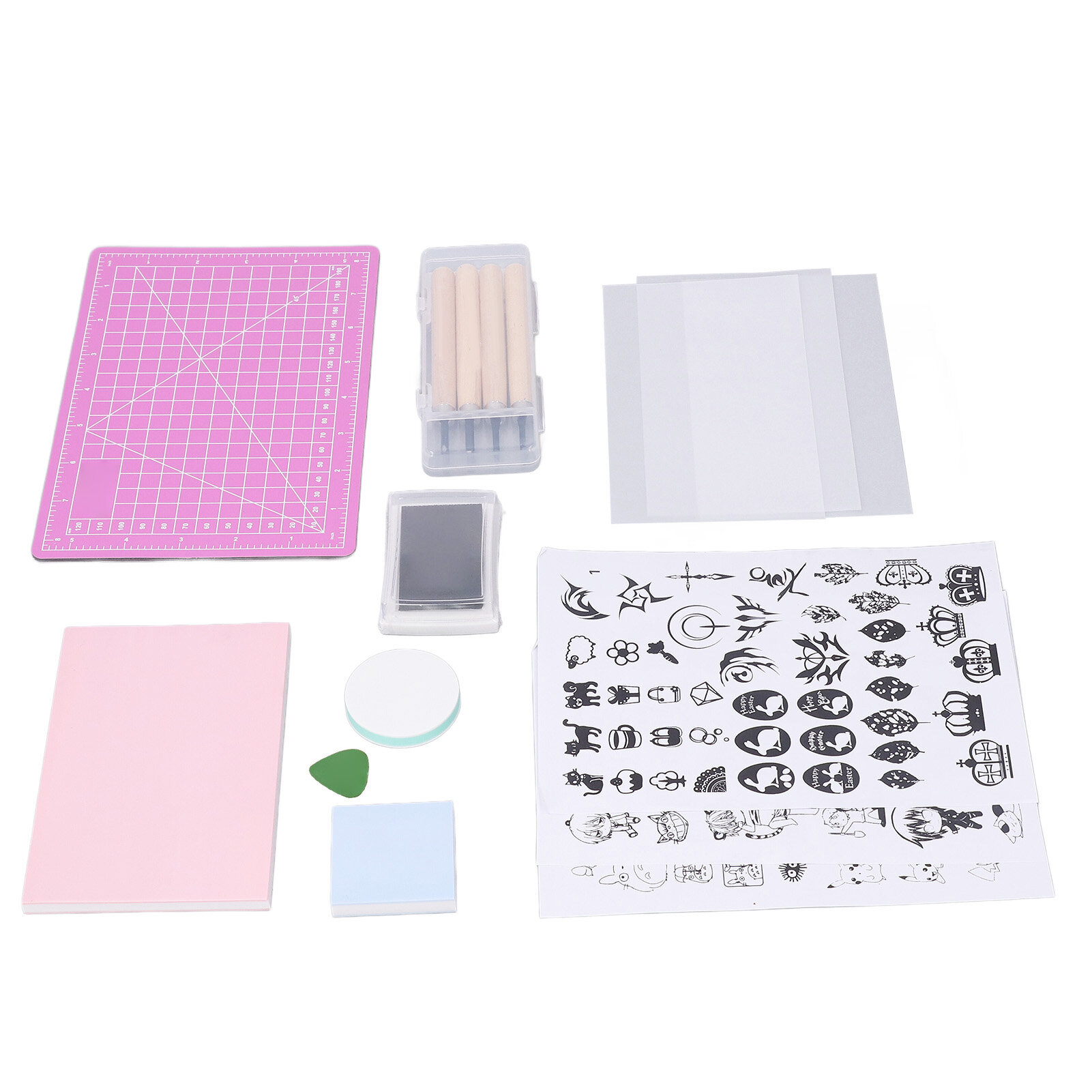 Комплект для резиновых штампов