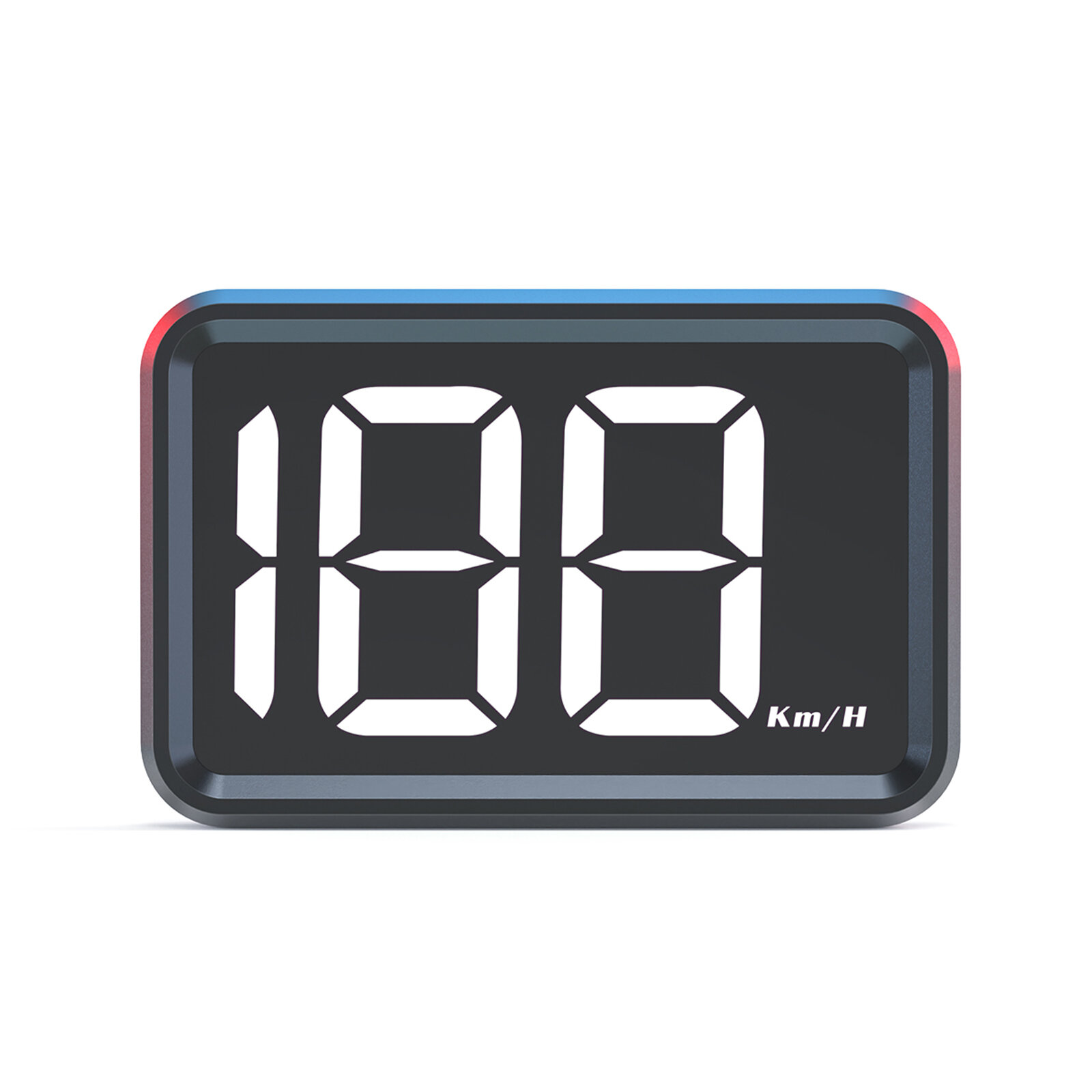 Heads-Up Display Дигитальный спидометр KMH для автомобилей грузовиков Плаг и Плей Экран 3 дюйма Материал ABS Основной цвет Черный Единицы измерения KM/H MPH Цвет отображения текста Белый Зеленый Размер 85*50*20мм Размер упаковки 10*7.5*7.5см Вес