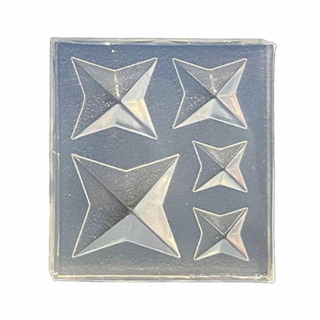 Мини-силиконовая форма из драгоценных камней, Эпоксидная смола для 3D декора торта, инструмент для выпечки