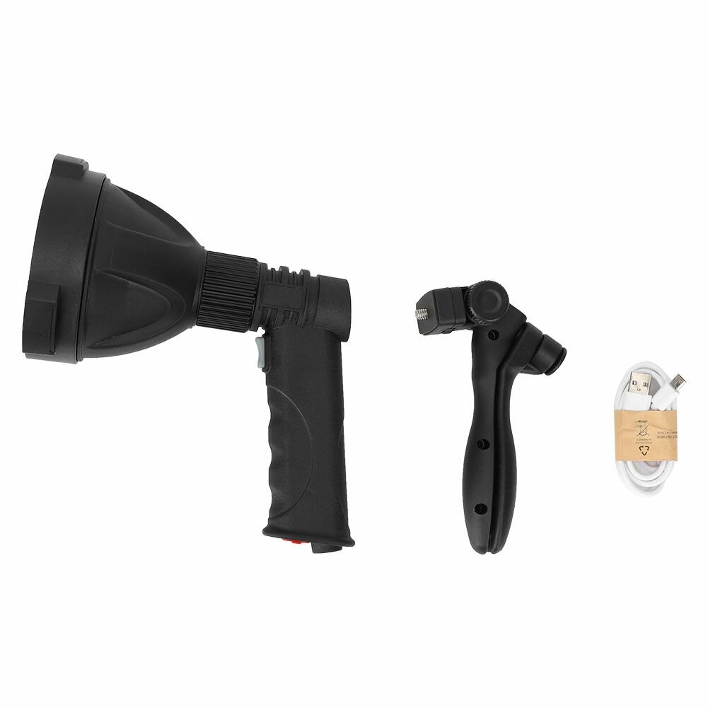 Ручной светодиодный рабочий фонарь XML T6 со складным штативом, аварийный фонарик с зарядкой через USB