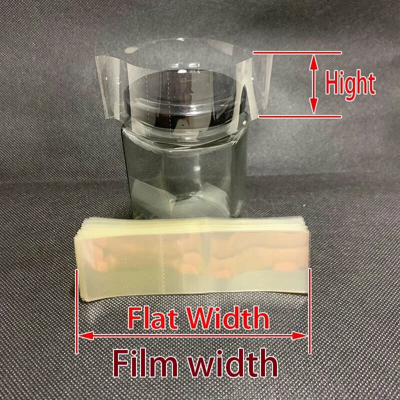 Термоусадочная пленка для бутылок daxiyanglianmeng 400 шт, Width x Hight, WxH-7.5x4.5cm, -400pcs