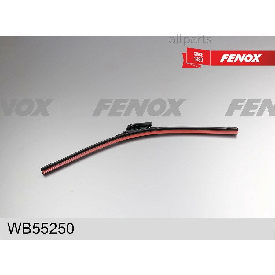 FENOX WB55250 Щётка с/о 550мм 22" Бескаркасная. Крепление: Aeroclip
