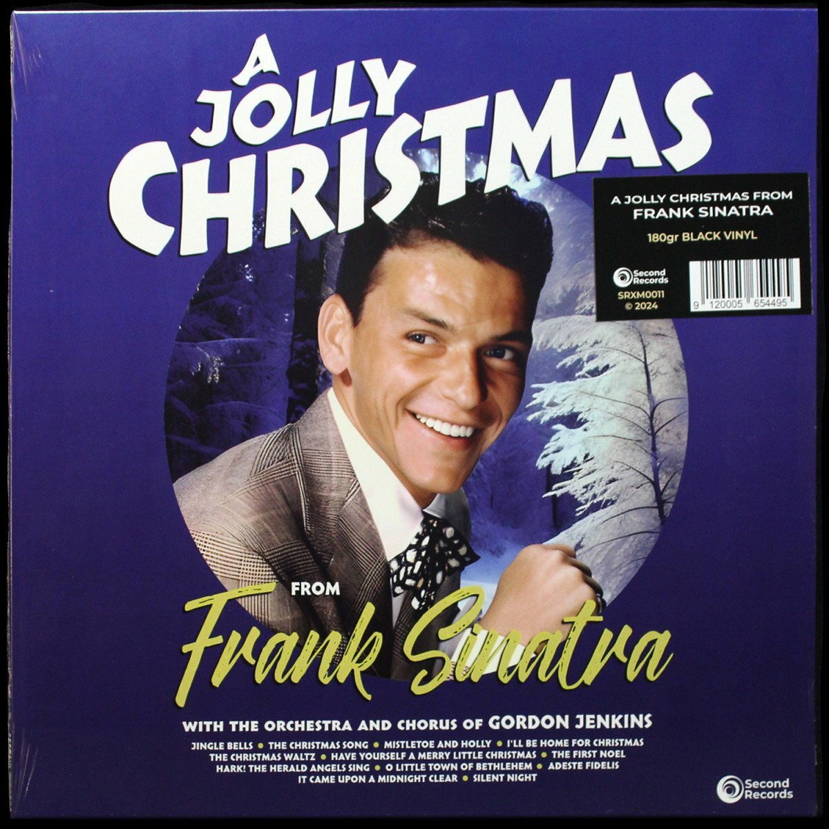 Виниловая пластинка Second Records Frank Sinatra – A Jolly Christmas From Frank Sinatra